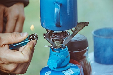 Going camping? How to use gas bottles on the campsite - London Gases